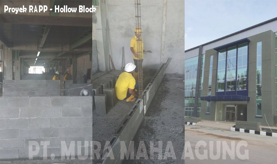 Riau Andalan Pulp & Paper (RAPP) – Hollow Block – PT. Mura Maha Agung